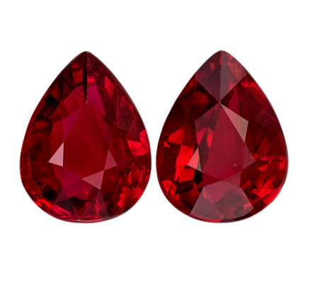 Artificial Ruby gemstone for ruby ring ruby necklace